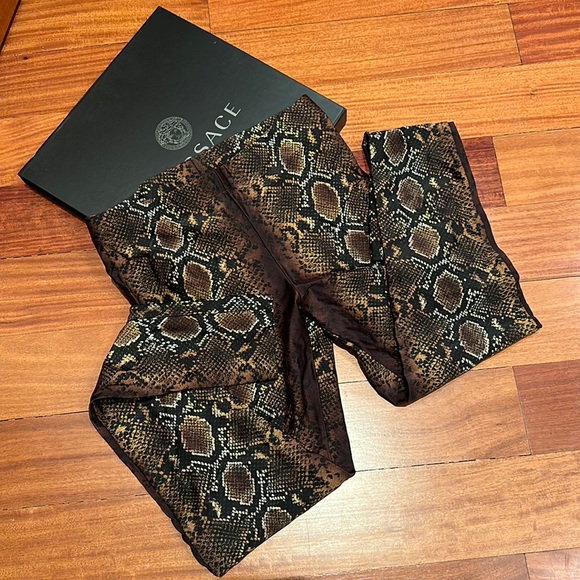 Versace | Pants & Jumpsuits | Versace Stretch Pants | Poshmark